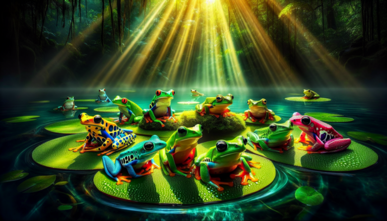 Color de las ranas: adaptación y significado en su entorno – Laikas